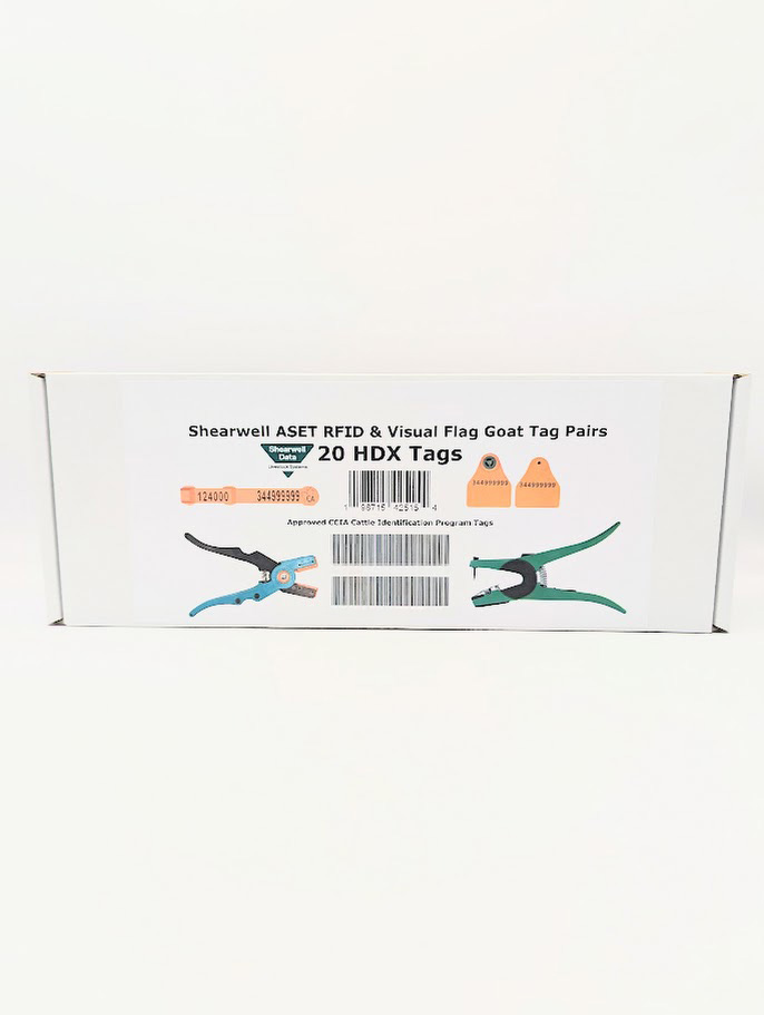 CCIA Webstore. Shearwell Goat ASET Indicator Visual Set 20 Pack HDX CCIA